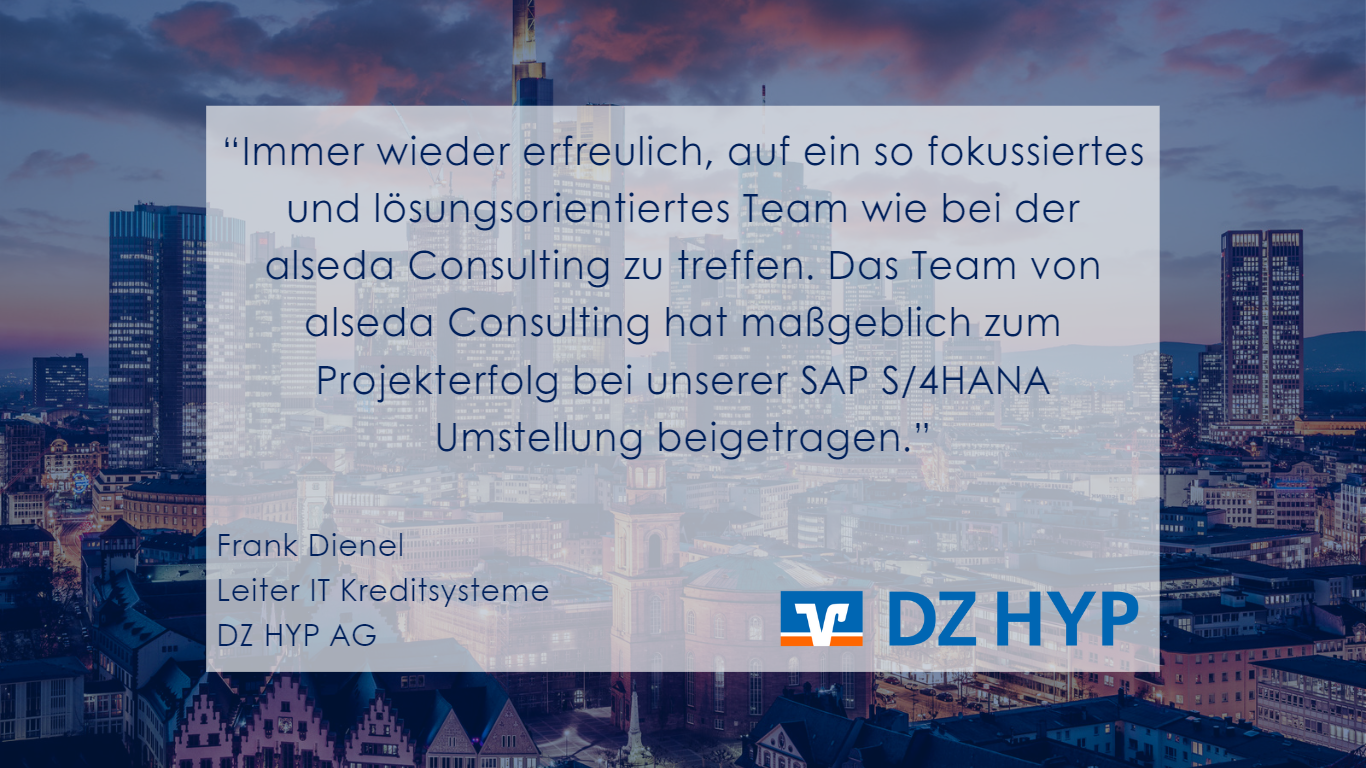 News – DZ HYP Case Study - alseda Consulting